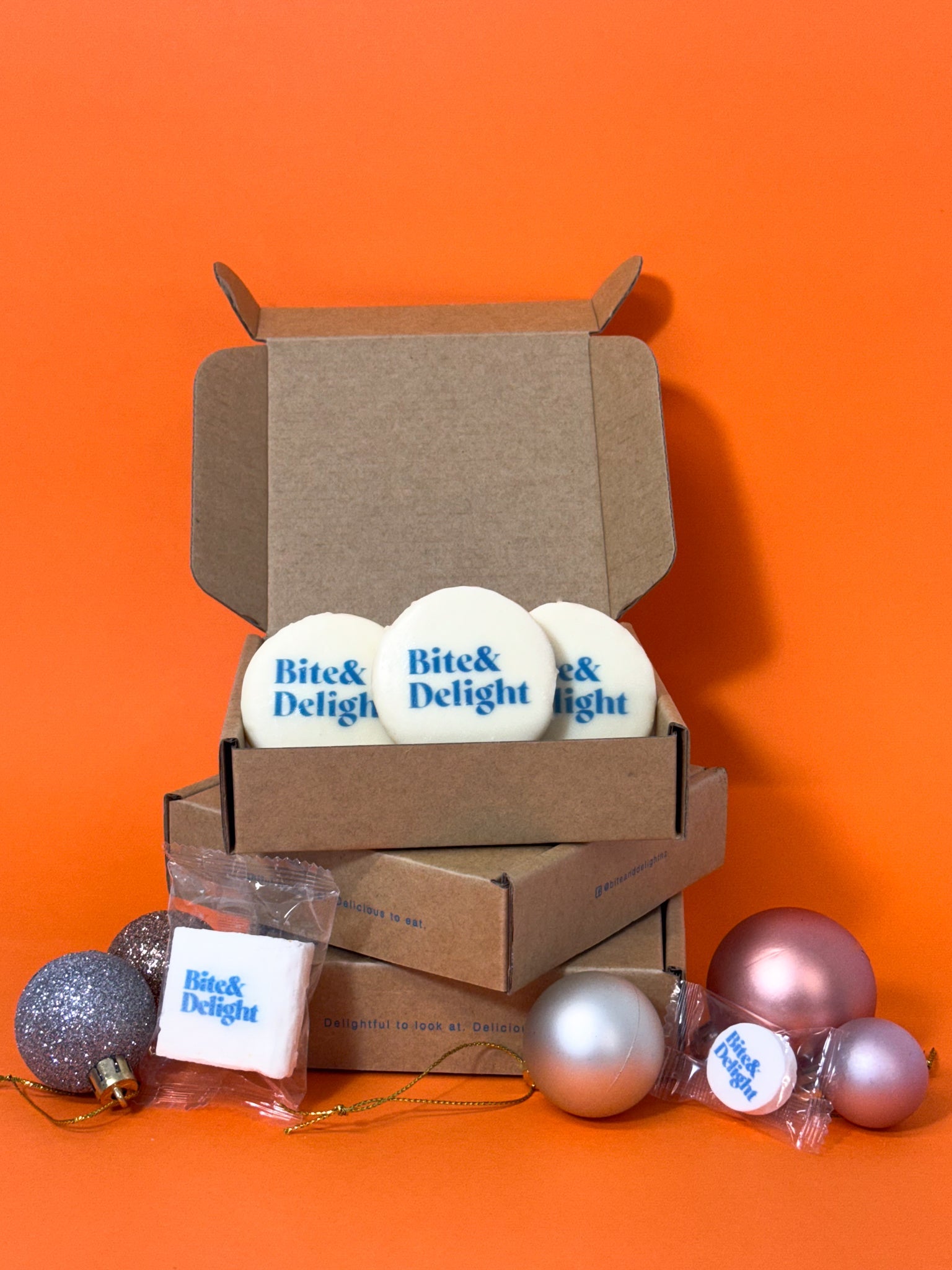 How to Impress Clients with Branded Christmas Cookies – Bite & Delight NZ