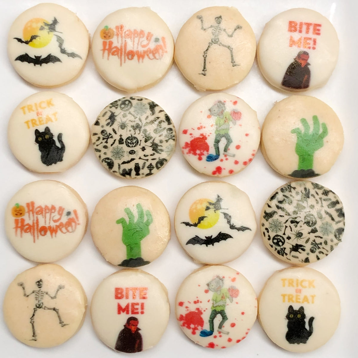 Premium Halloween Treats : Printed Cookies – Bite & Delight NZ